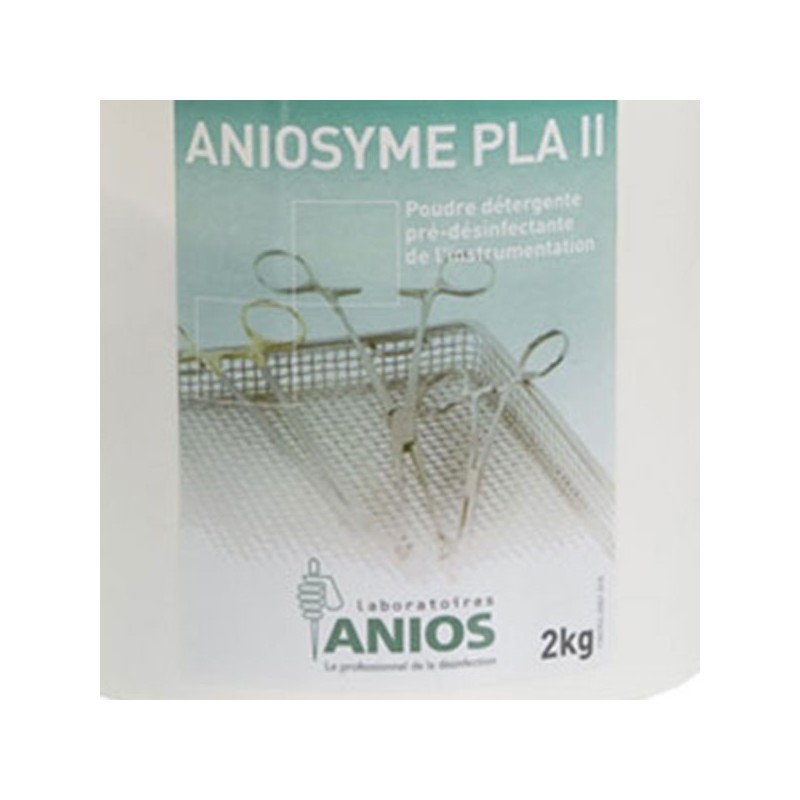Aniosyme P.L.A II detergents pré désinfectant dispositifs médicaux